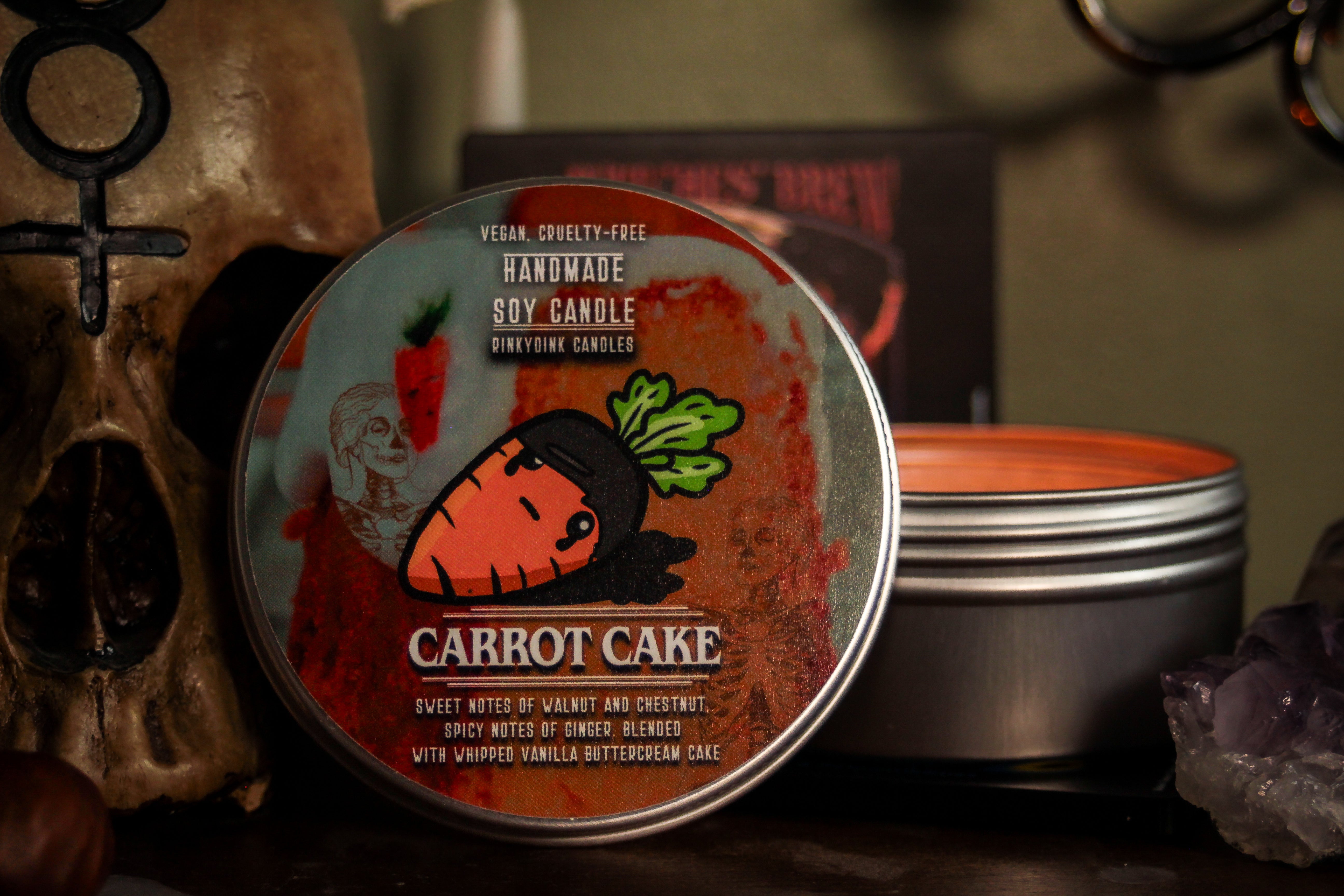 Carrot Cake Scented Candle (VG) – RinkyDink Candles